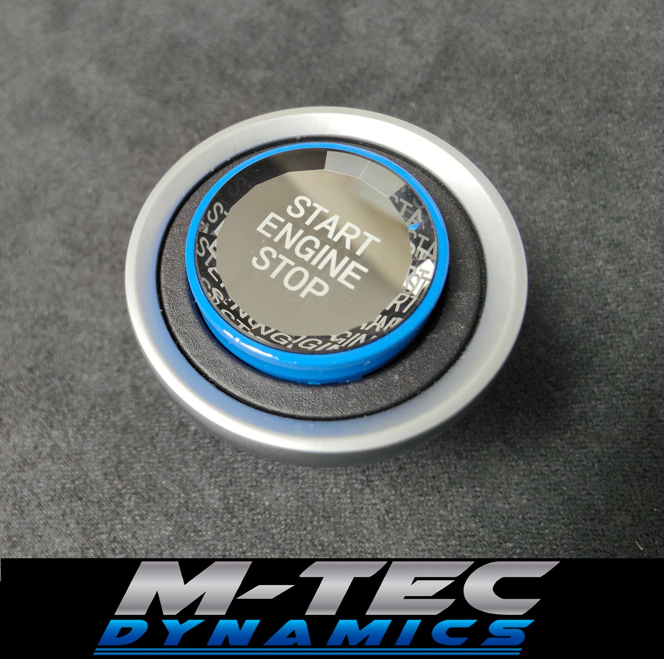 BMW E9X SERIES LCI (BLUE) CRYSTAL ENGINE START BUTTON - E90 E92 E93 M3 – M-Tec Dynamics