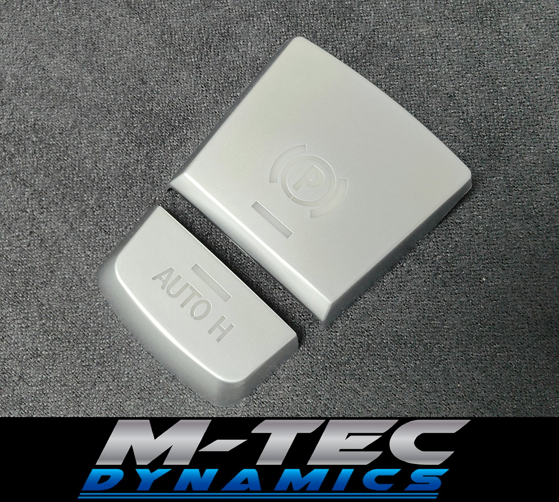 BMW F-SERIES SILVER P PARK BUTTON COVERS - 5/6 SERIES F10 F06 F11 F12 ...