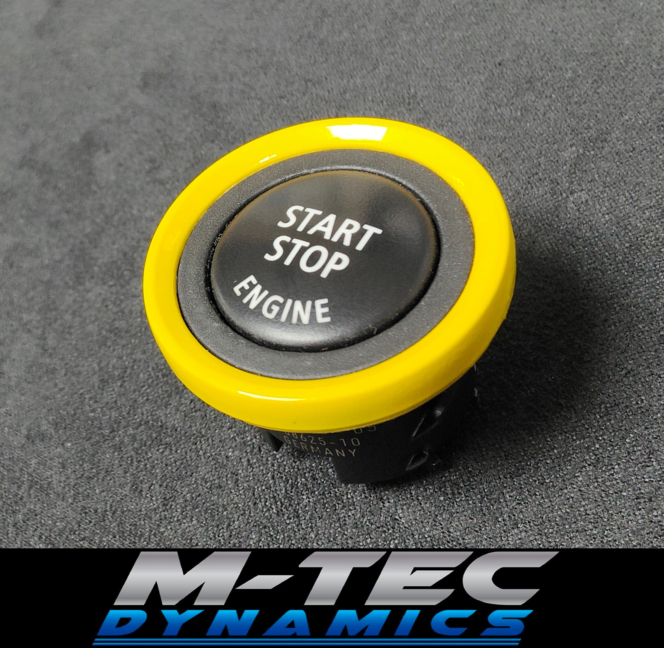 BMW E9X SERIES LCI (YELLOW) ENGINE START BUTTON - E90 E92 E93 M3 / E89 ...
