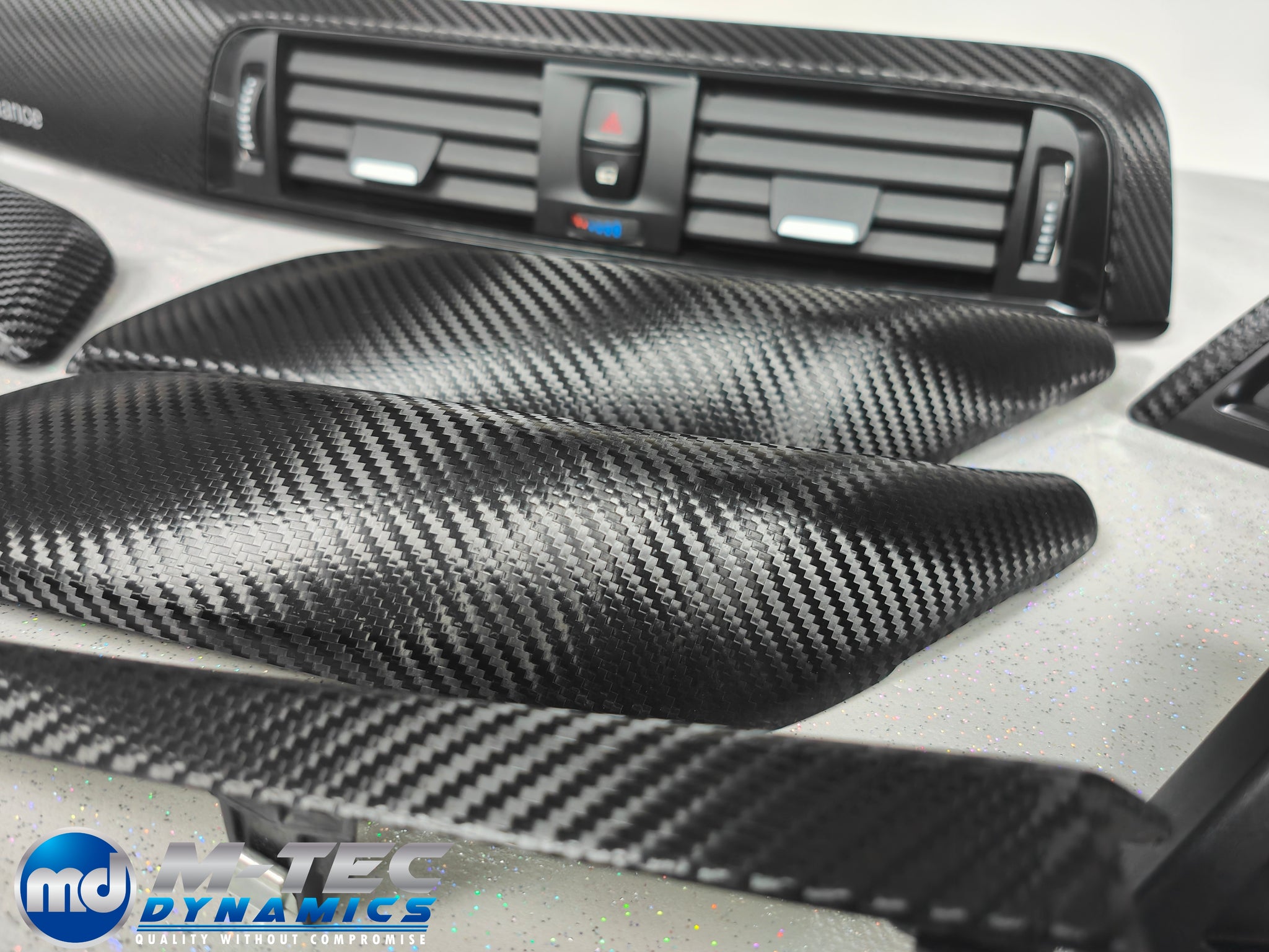 BMW F20 F21 F22 F23 LCI-2 INTERIOR TRIM SET - PREMIUM TEXTURED BLACK C ...