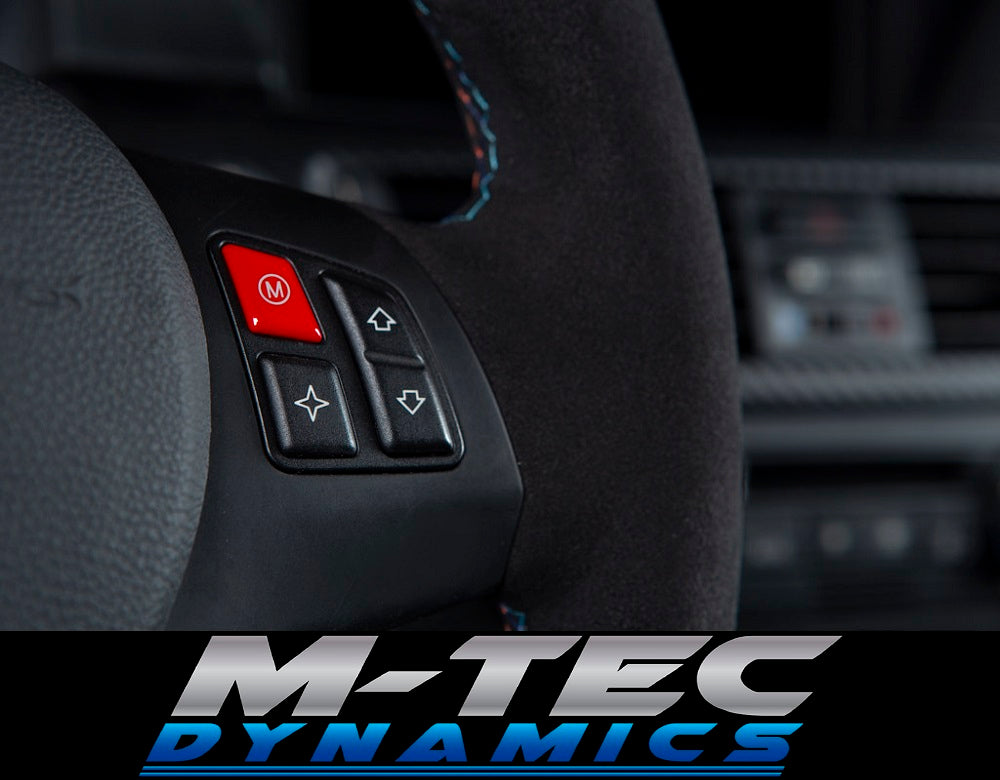 BMW E9X RED M3 M STEERING WHEEL BUTTON – M-Tec Dynamics