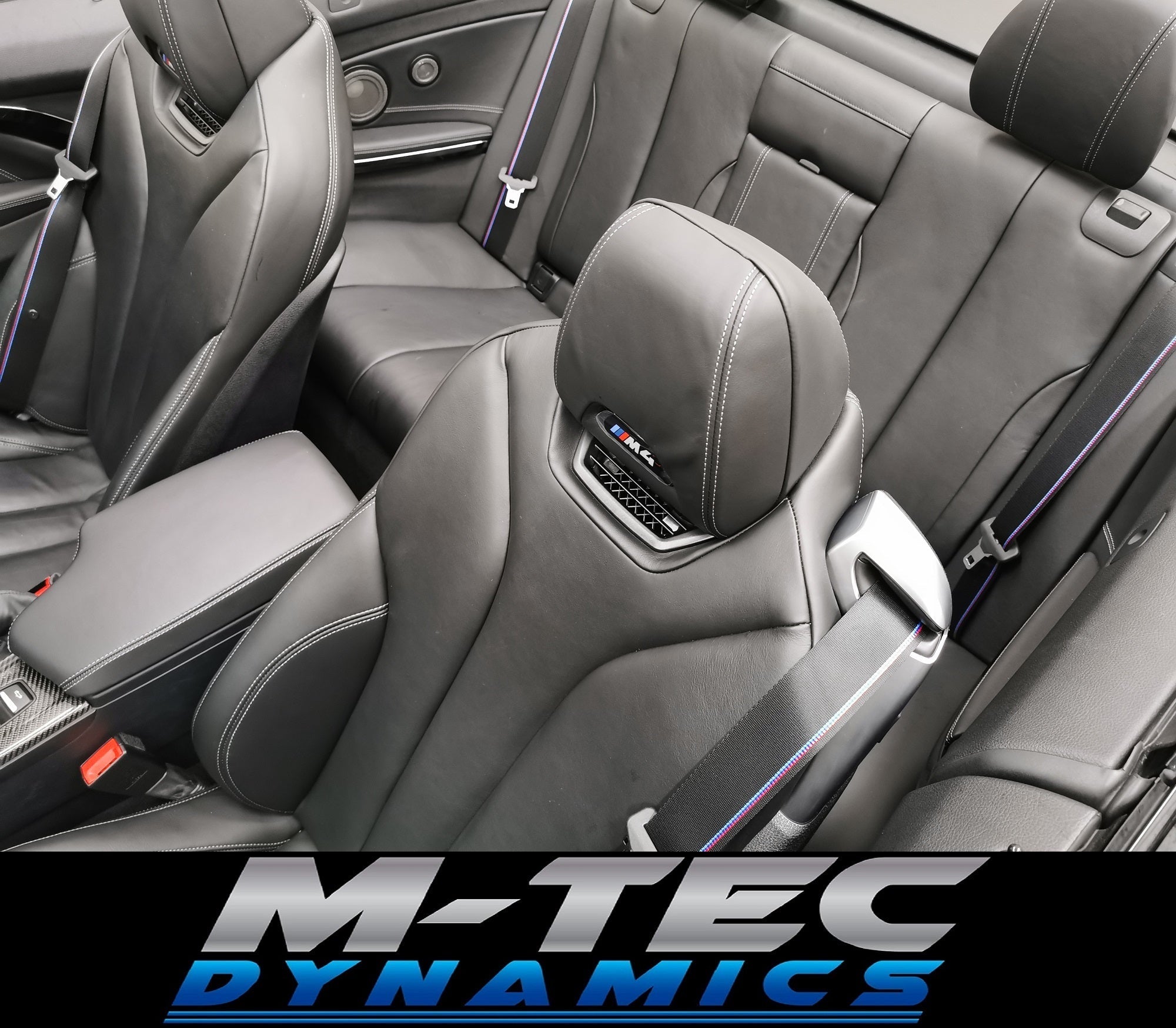 BMW 4-SERIES F33 / F83 M4 CONVERTIBLE COMPETITION STYLE SEAT BELTS - R ...